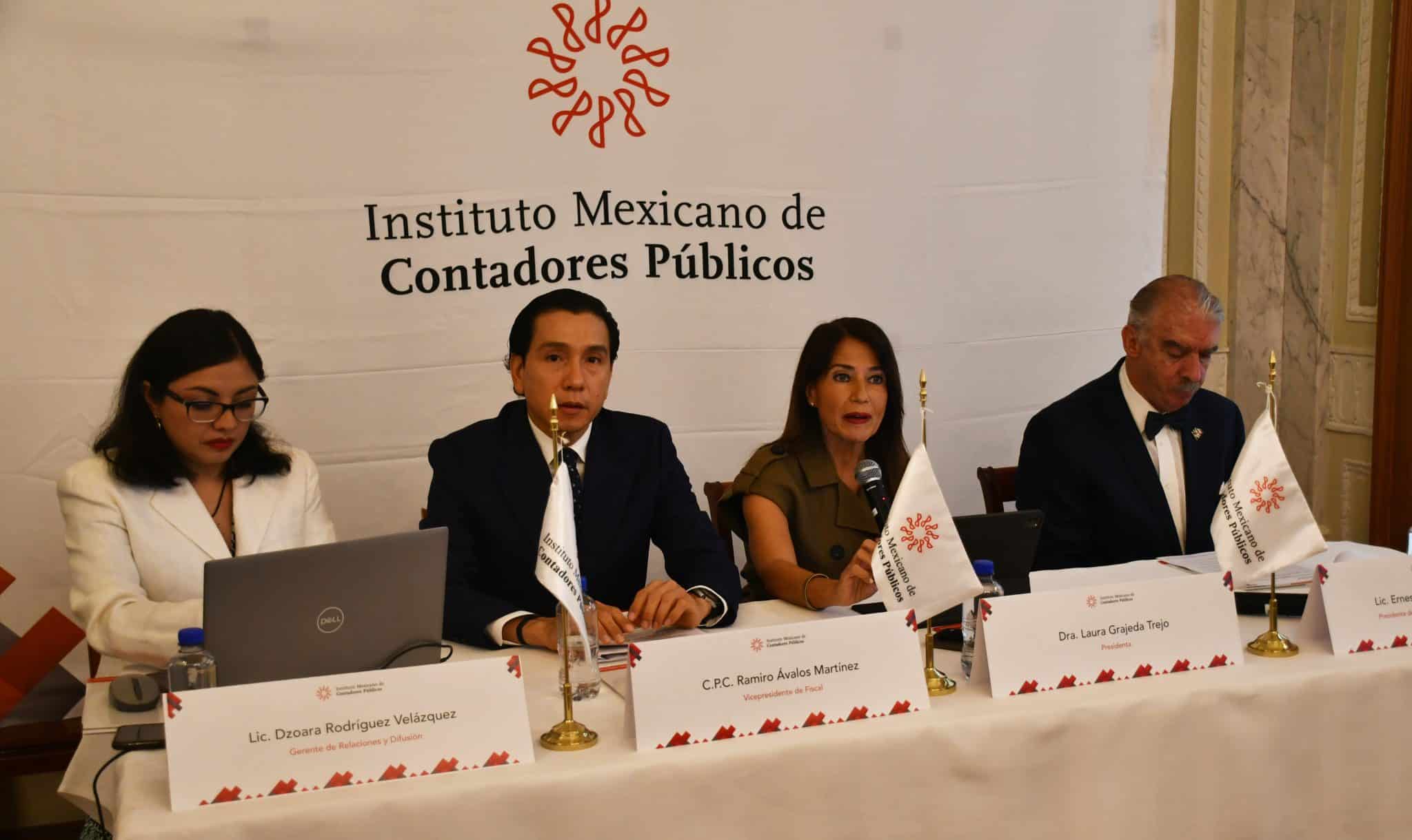 IMCP pide eliminar riesgo de delitos fiscales por firmar dictámenes