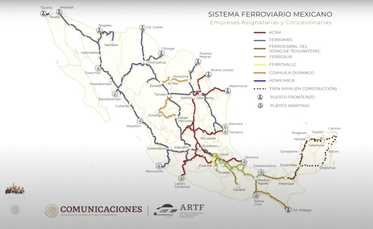 Estas son las nuevas rutas de trenes que tendrá México